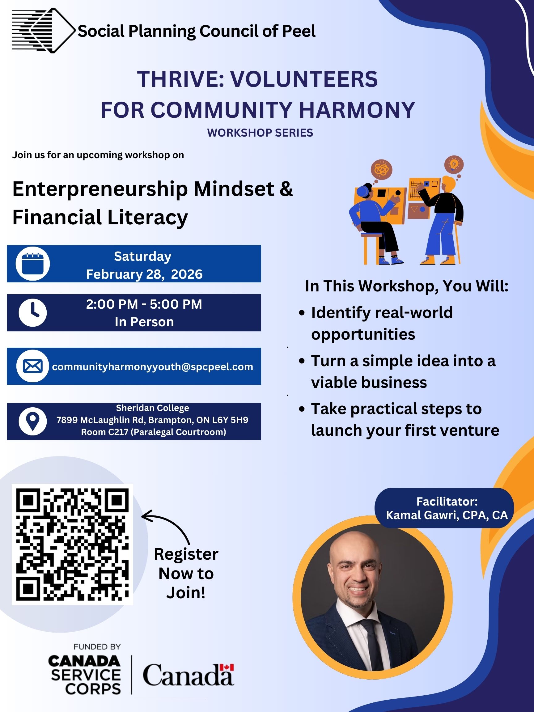 Thrive: Volunteers for Community Harmony Project